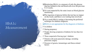 Diabetes - HbA1c | PPTX