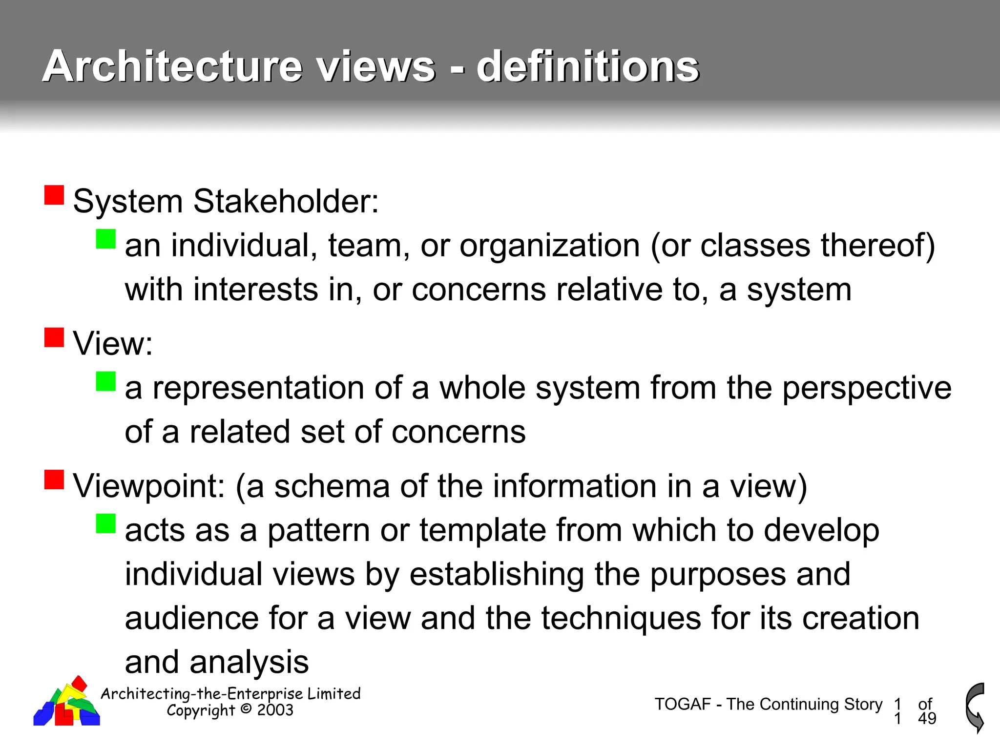 The Open Group Architecture Framework Togaf Ppt Computer Software And Applications Computing