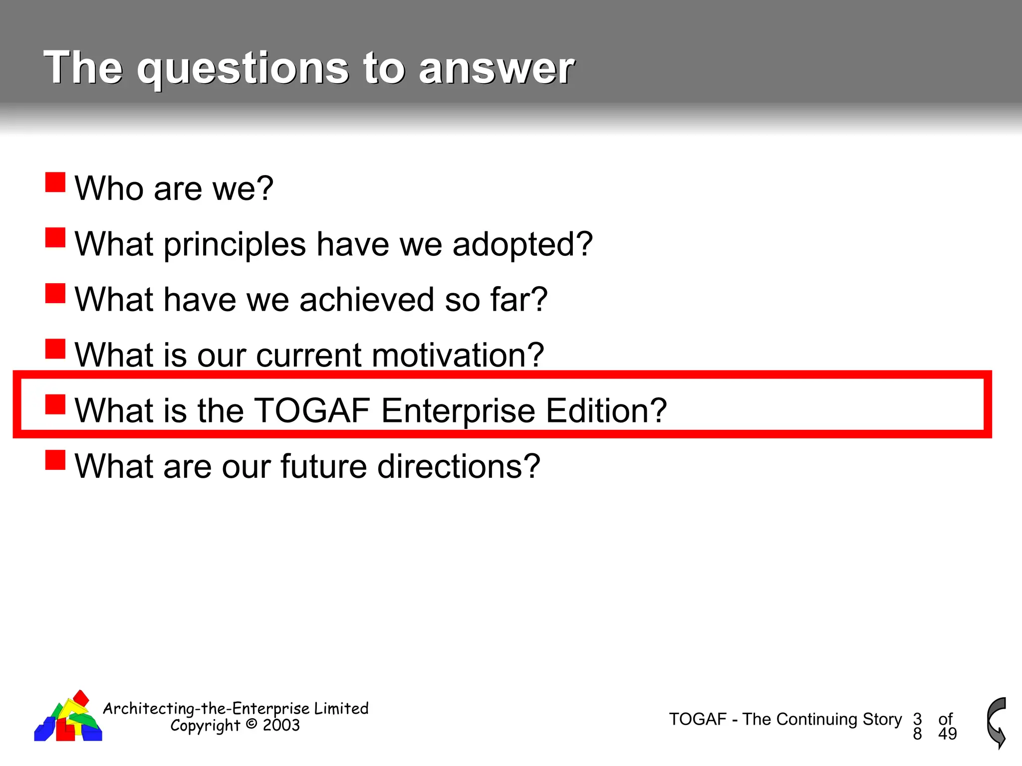 The Open Group Architecture Framework (TOGAF) | PPT | Computer Software and Applications | Computing