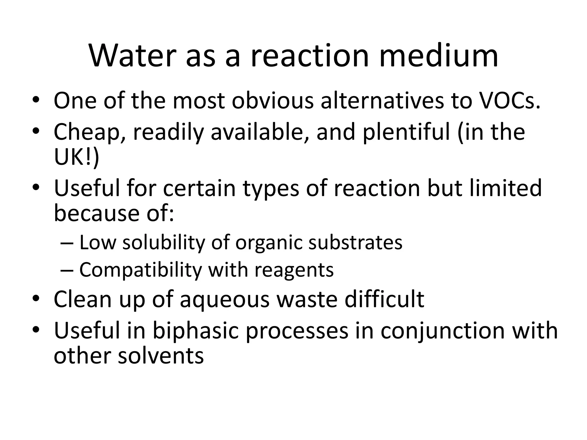 Green solvents ppt | PPTX
