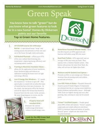 Green speak hbd flier | PDF