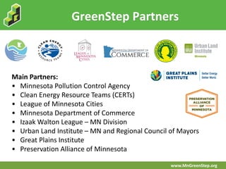 Minnesota GreenStep Cities Overview | PDF
