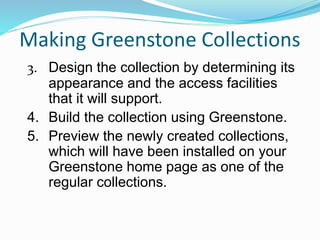 Greenstone digital library | PPTX | Desktop Publishing | Computer ...