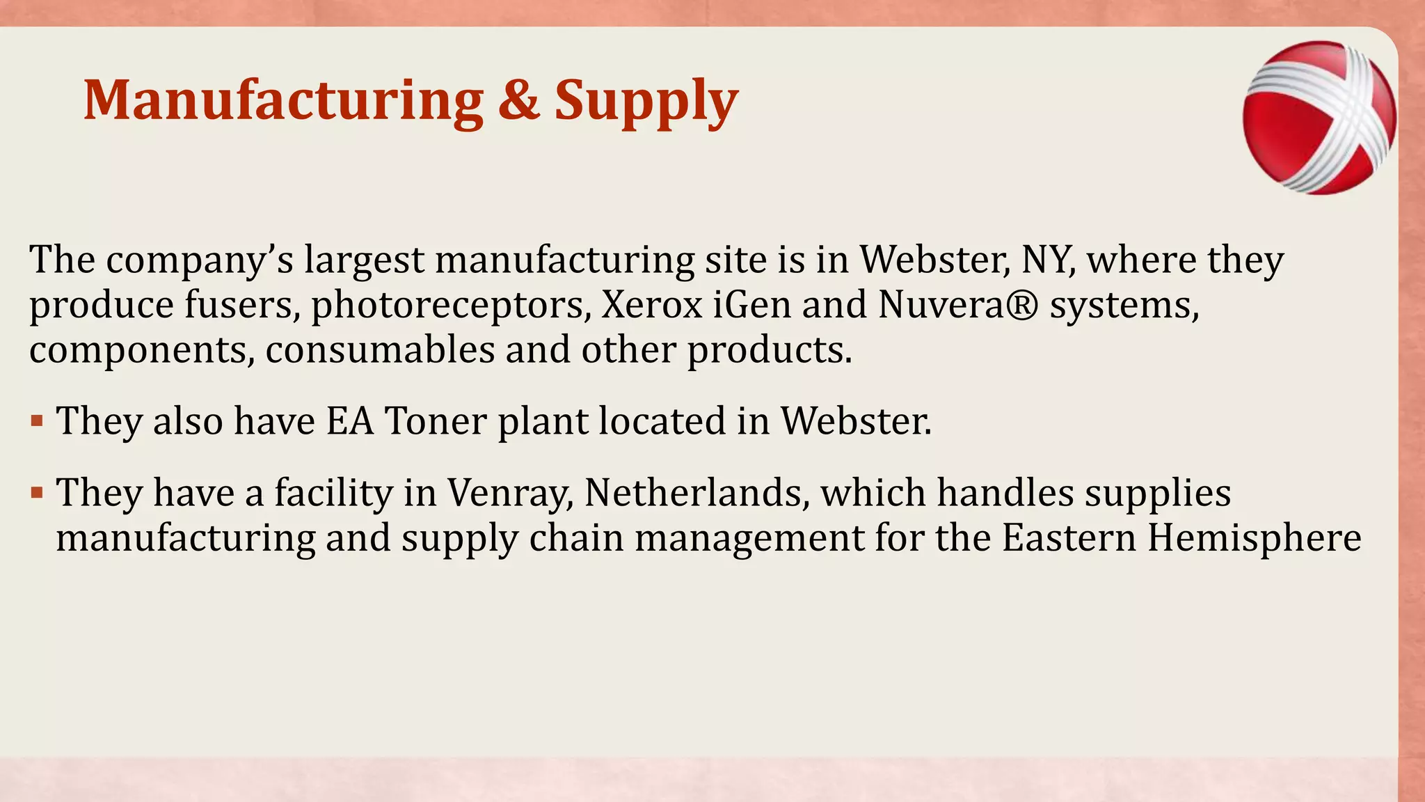 Green supply chain of xerox | PPTX