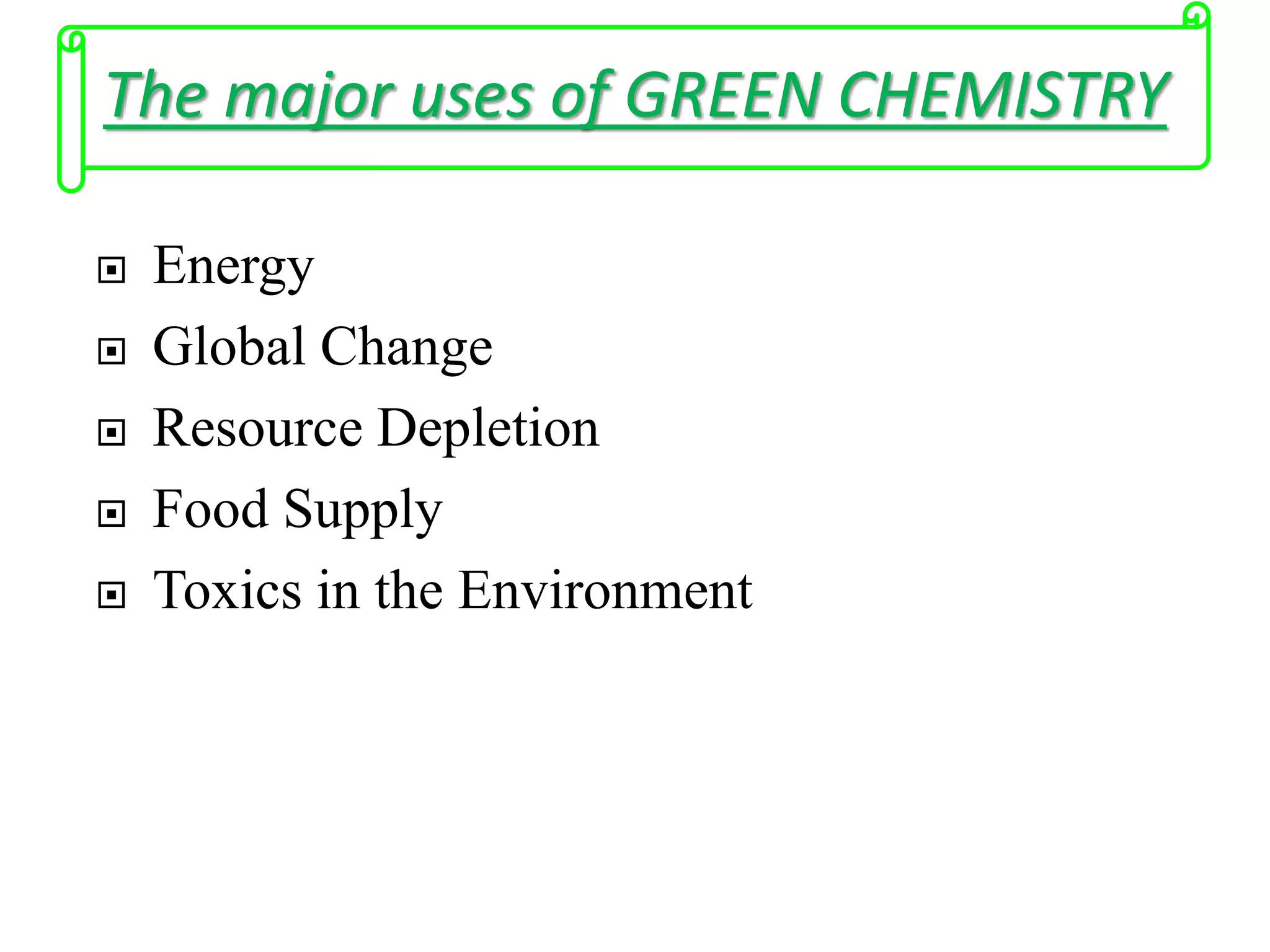 Green synthesis | PPTX