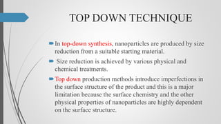 Green synthesis of nanoparticles | PPTX