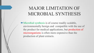 Green synthesis of nanoparticles | PPTX