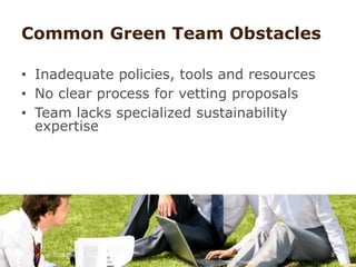 Green Team Best Practices | PDF
