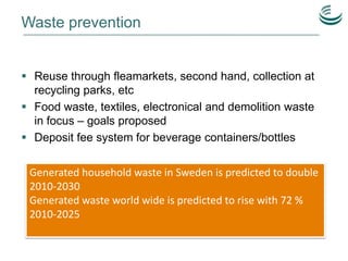 The Swedish Waste Management System | PPTX