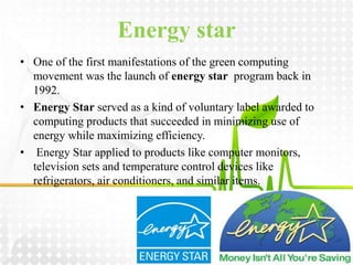 Green technology | PPTX