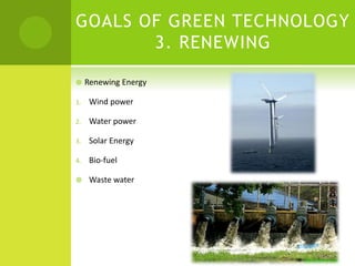 Green technology ppt | PPTX