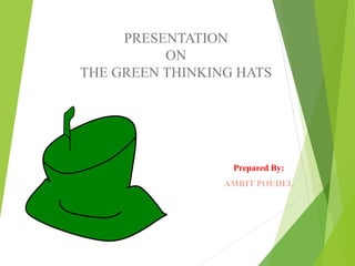 Green thinking hat | PPTX