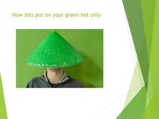 Green thinking hat | PPTX