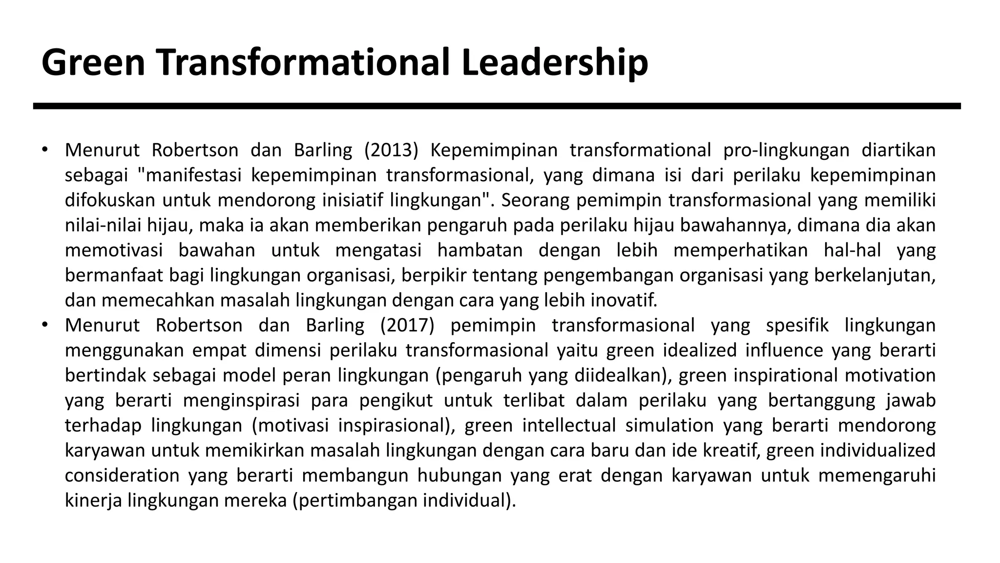 Green Transformational Leadership Tugas - Sabferrial FI.pptx