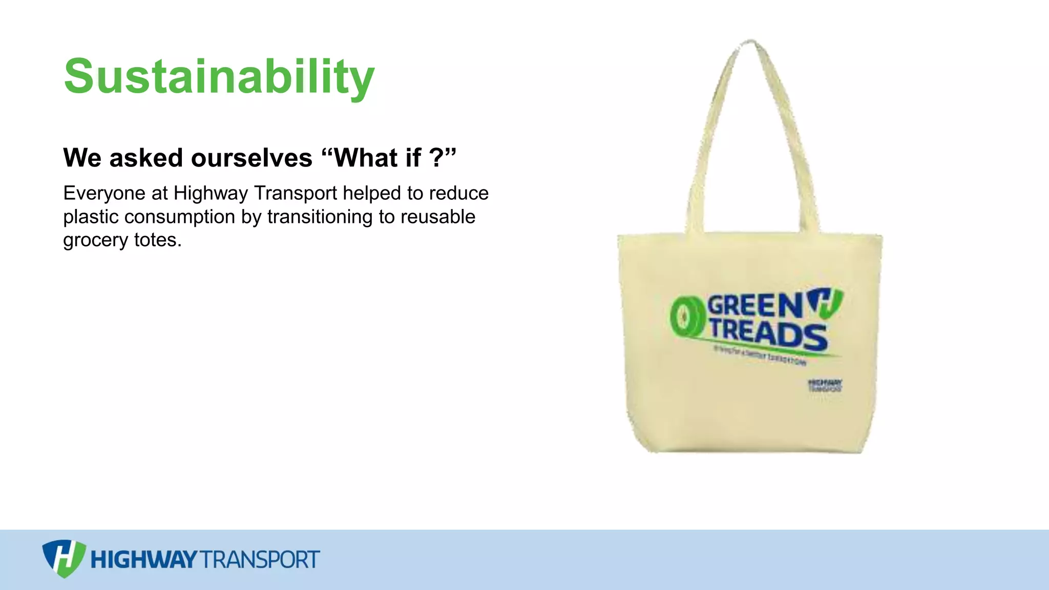 Green Treads Sustainability Presentation | PPTX