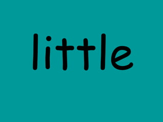 Green tricky words | PPT