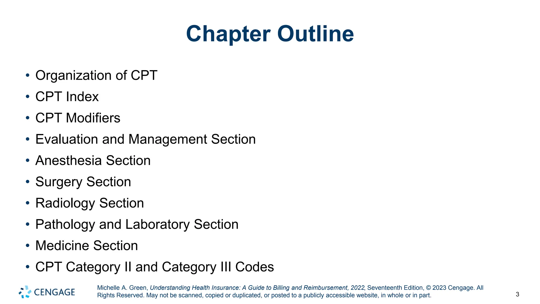 Understanding Health Insurance (CPT coding) chapter 7 | PPTX