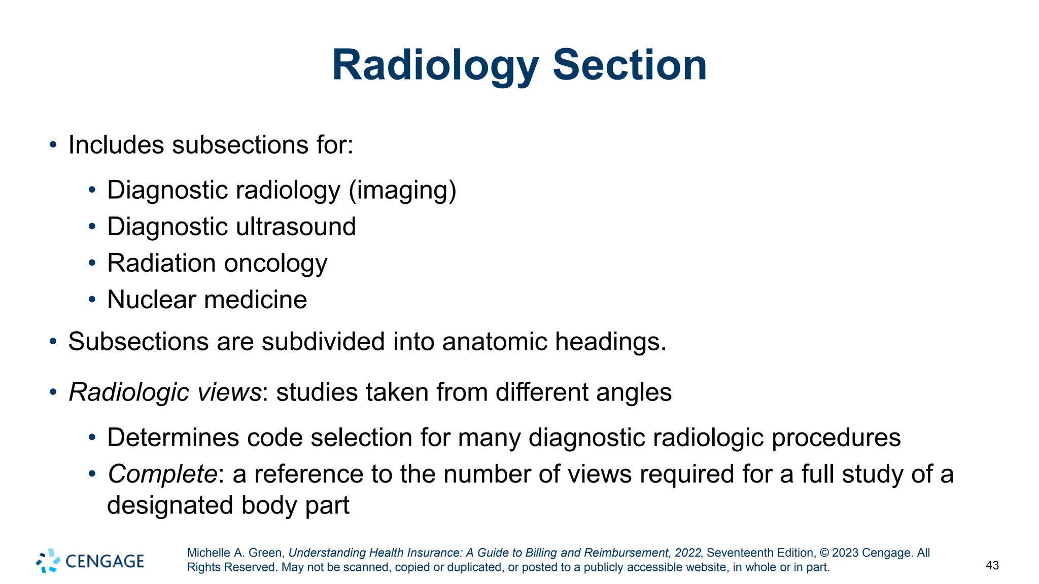 Understanding Health Insurance (CPT coding) chapter 7 | PPTX