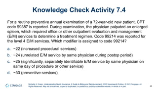 Understanding Health Insurance (CPT coding) chapter 7 | PPTX