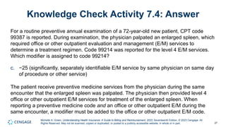 Understanding Health Insurance (CPT coding) chapter 7 | PPTX