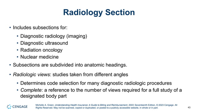 Understanding Health Insurance (CPT coding) chapter 7 | PPTX