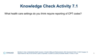 Understanding Health Insurance (CPT coding) chapter 7 | PPTX