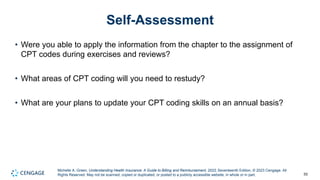 Understanding Health Insurance (CPT coding) chapter 7 | PPTX