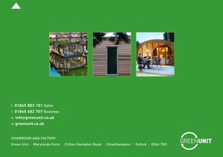 Green Unit Brochure | PPT