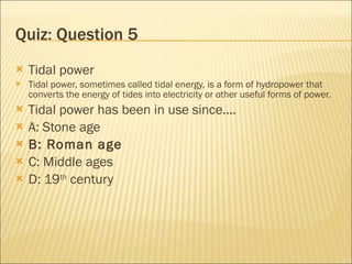 sustainable energy | PPT