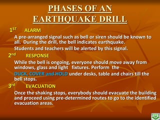 GMSI Earthquake drill