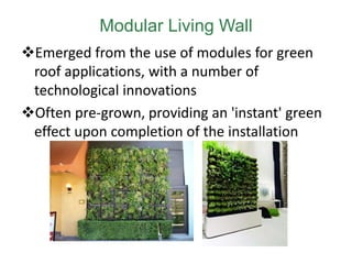 Green wall | PPTX