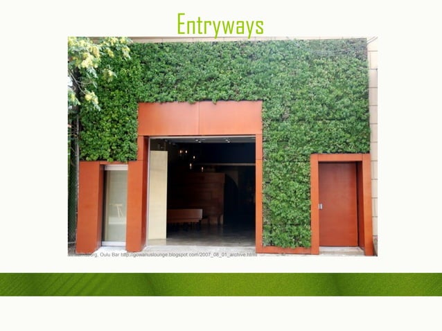 Green Wall Designs and Examples. Interior and Exterior Landscaping ...