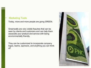 Green Wall Designs and Examples. Interior and Exterior Landscaping ...