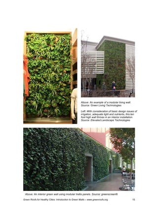 Green Walls Technology: Benefits and Design | PDF