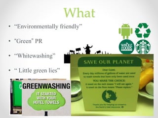 Greenwashing | PPTX