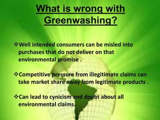 Greenwashing | PPTX