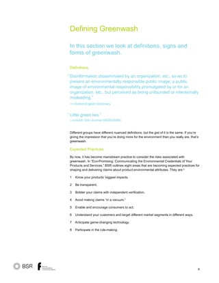 Greenwash understanding preventing | PDF