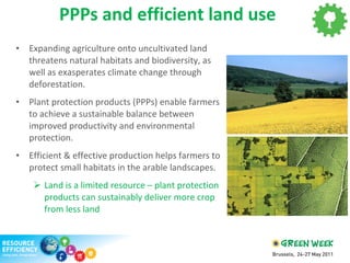 Sustainable use of plant protection products (Green Week 2011) | PPT