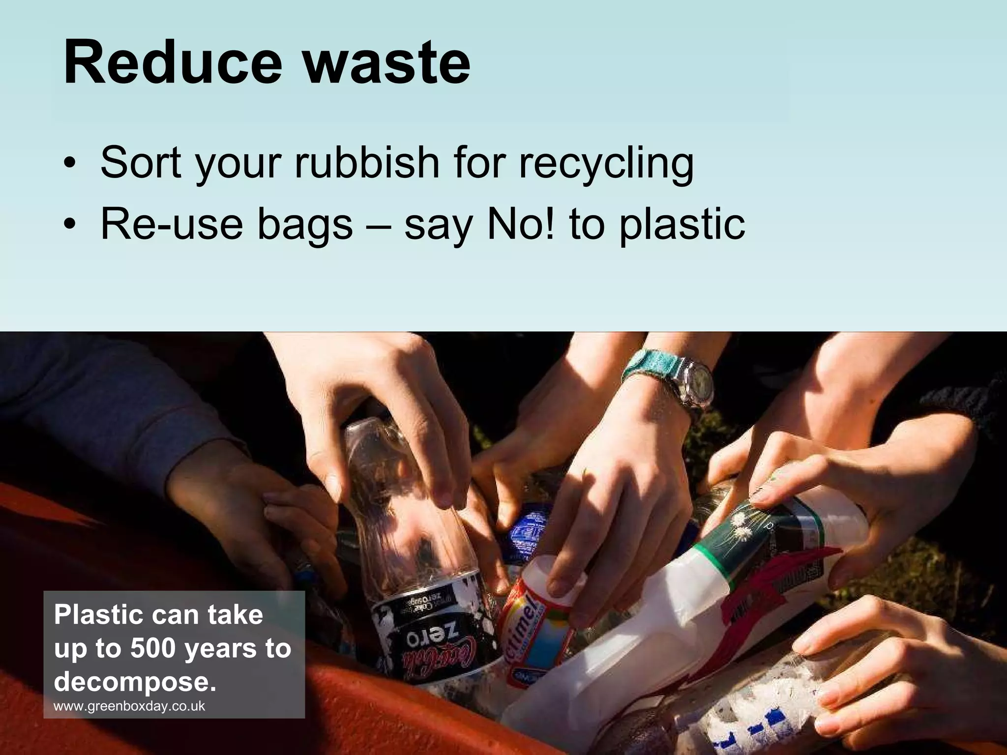 RSA Green week make a pledge presentation | PPT