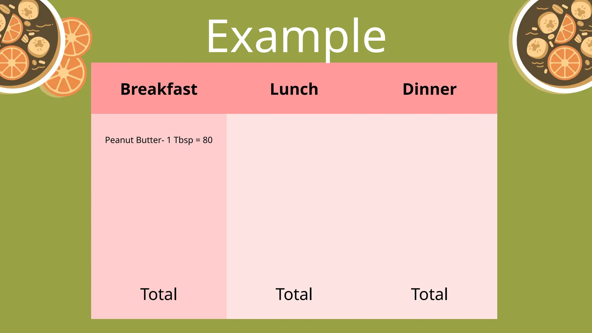 Green White Illustration Vegetables Healthy Balanced Diet Presentation ...