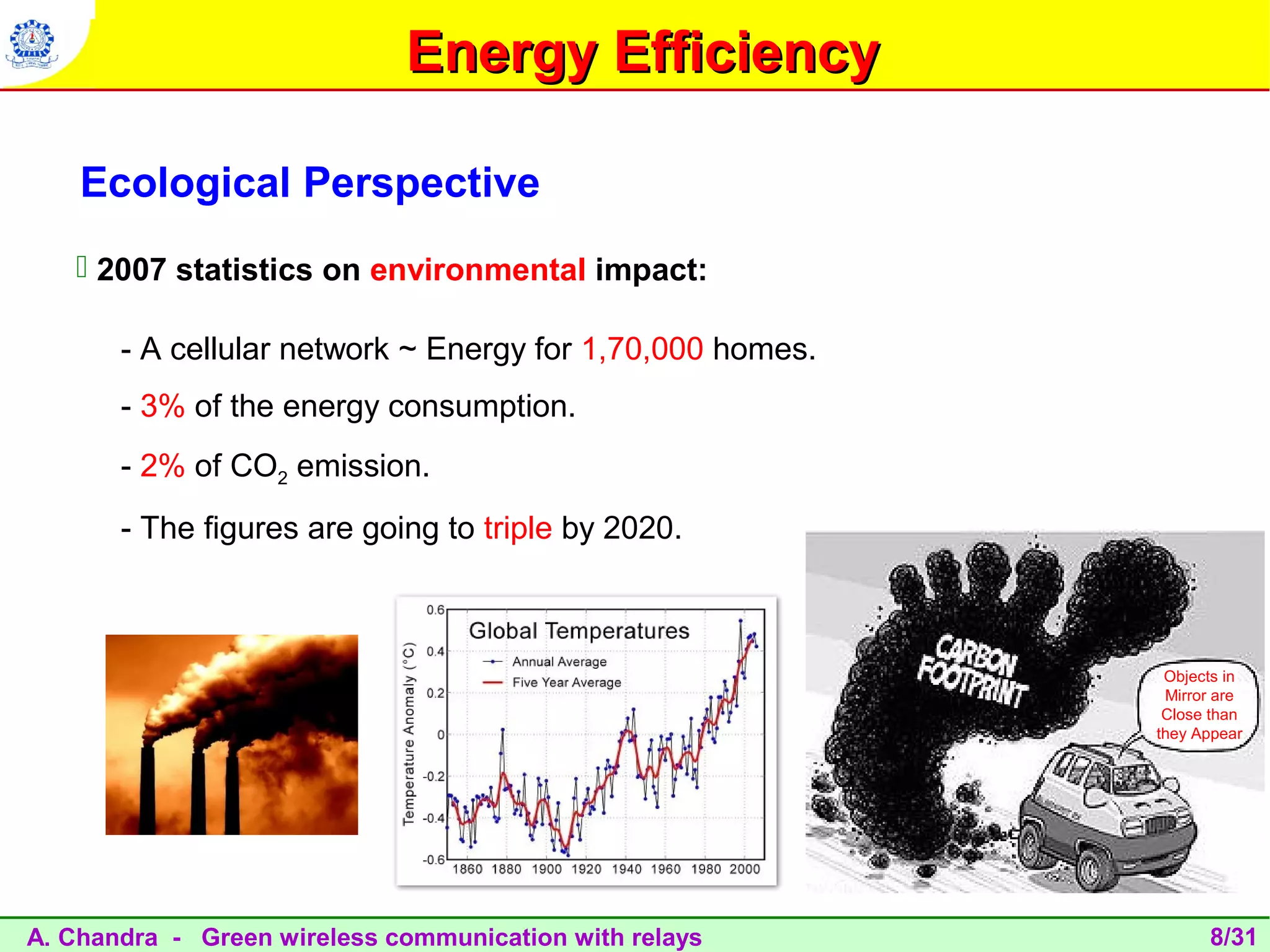 Green wireless communication with relays | PPT