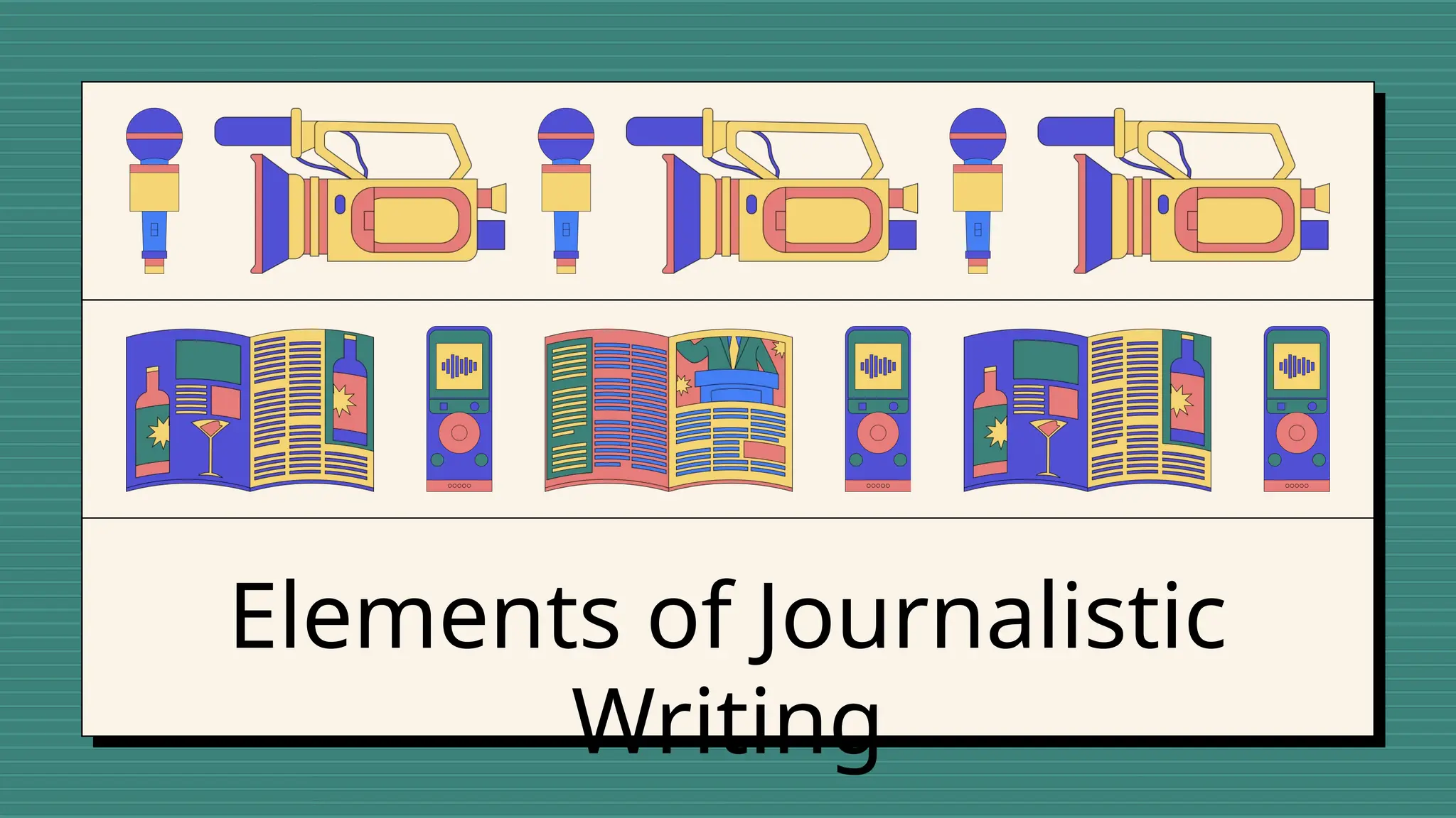 Journalistic Writing in the Elementary and High School Level for School ...