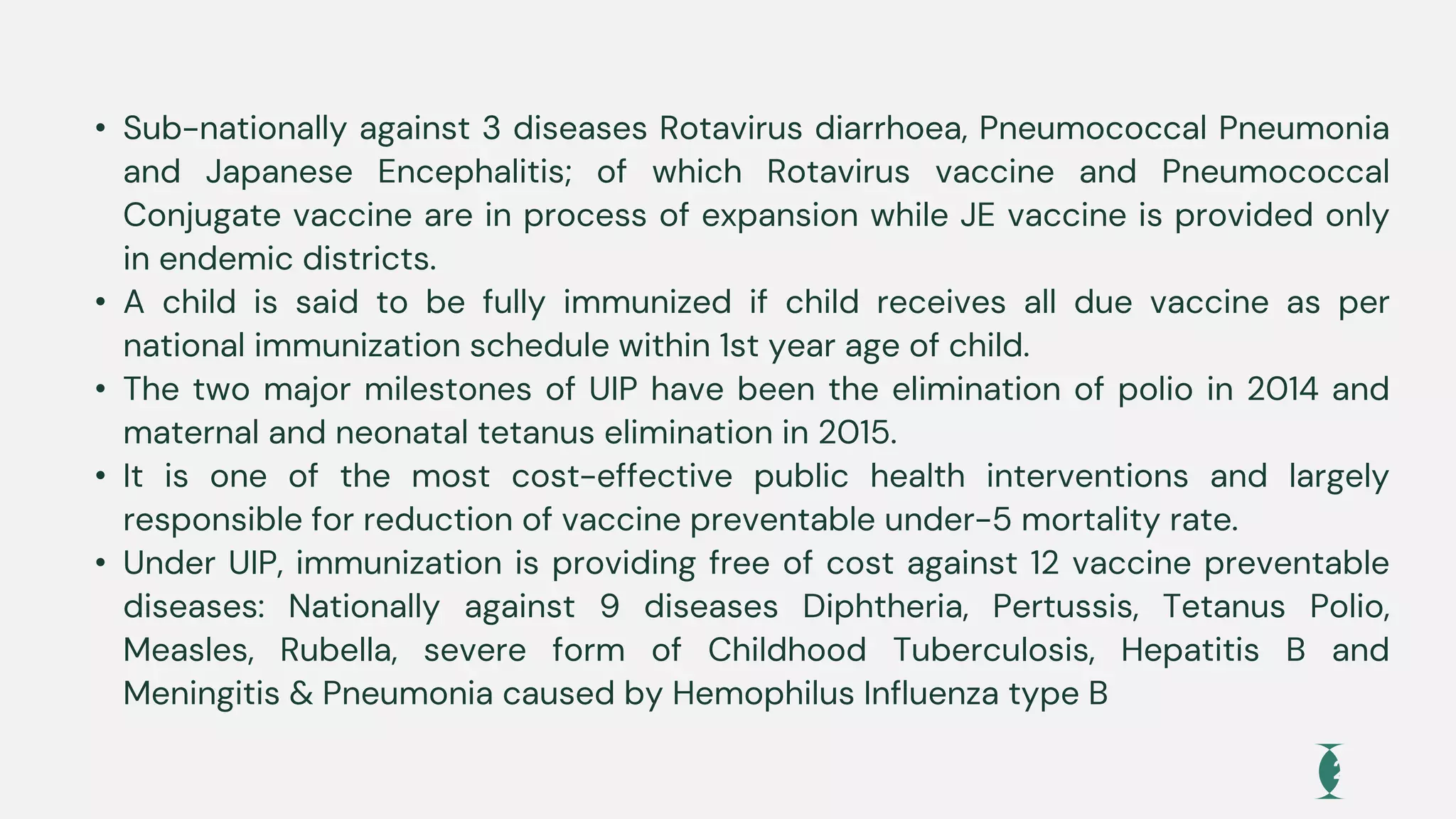 Universal Immunisation program .pptx