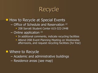 Green Your Event | PPT