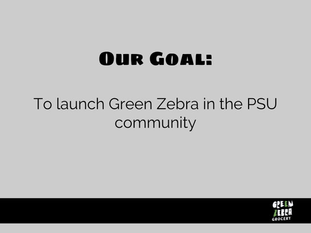 Green Zebra, Portland State University campus location | PPT