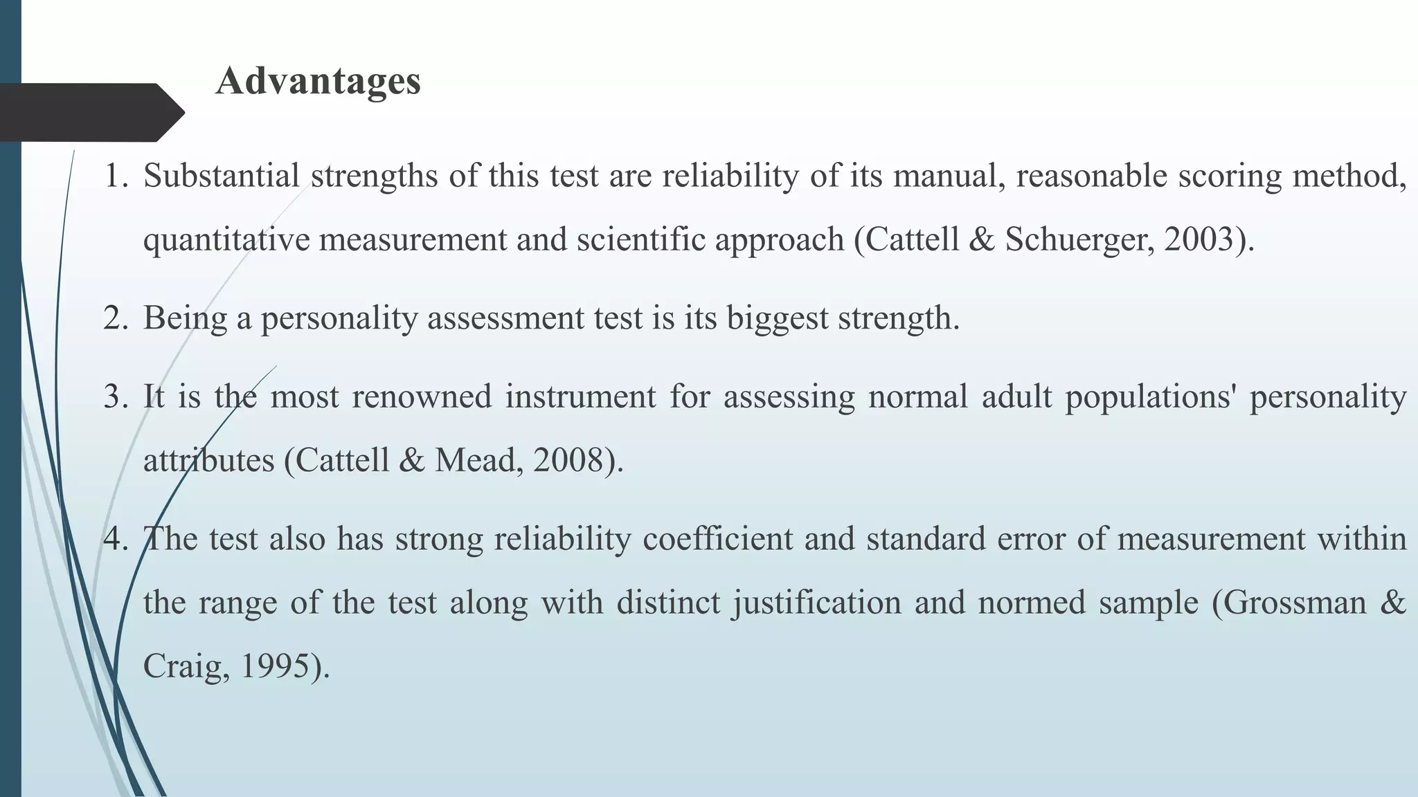 PERSONALITY INVENTORIES | PPTX