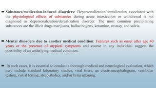 DISSOCIATIVE DISORDERS | PPTX