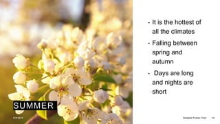 greeshma rithucharya- regimen of summer season | PPTX