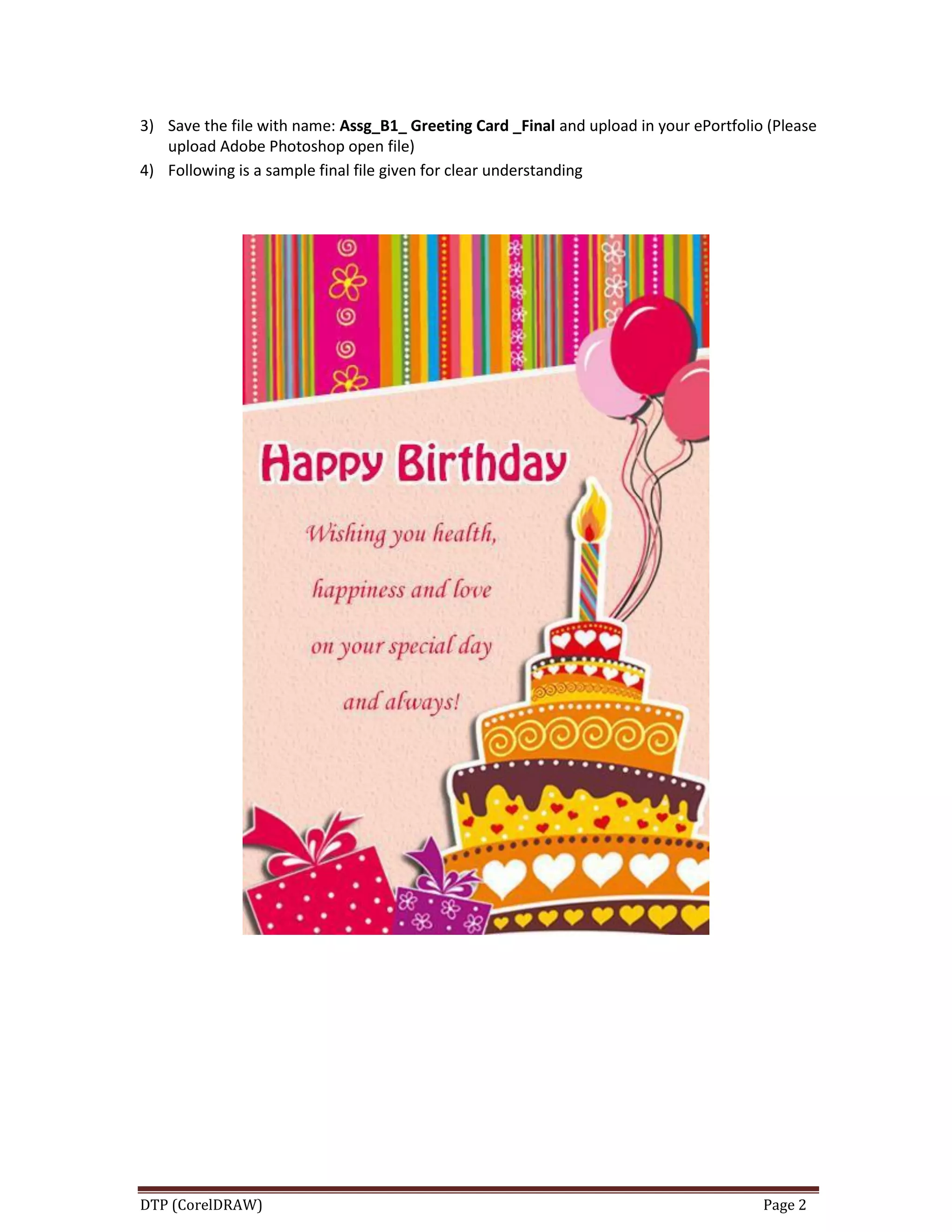 Greeting card | PDF