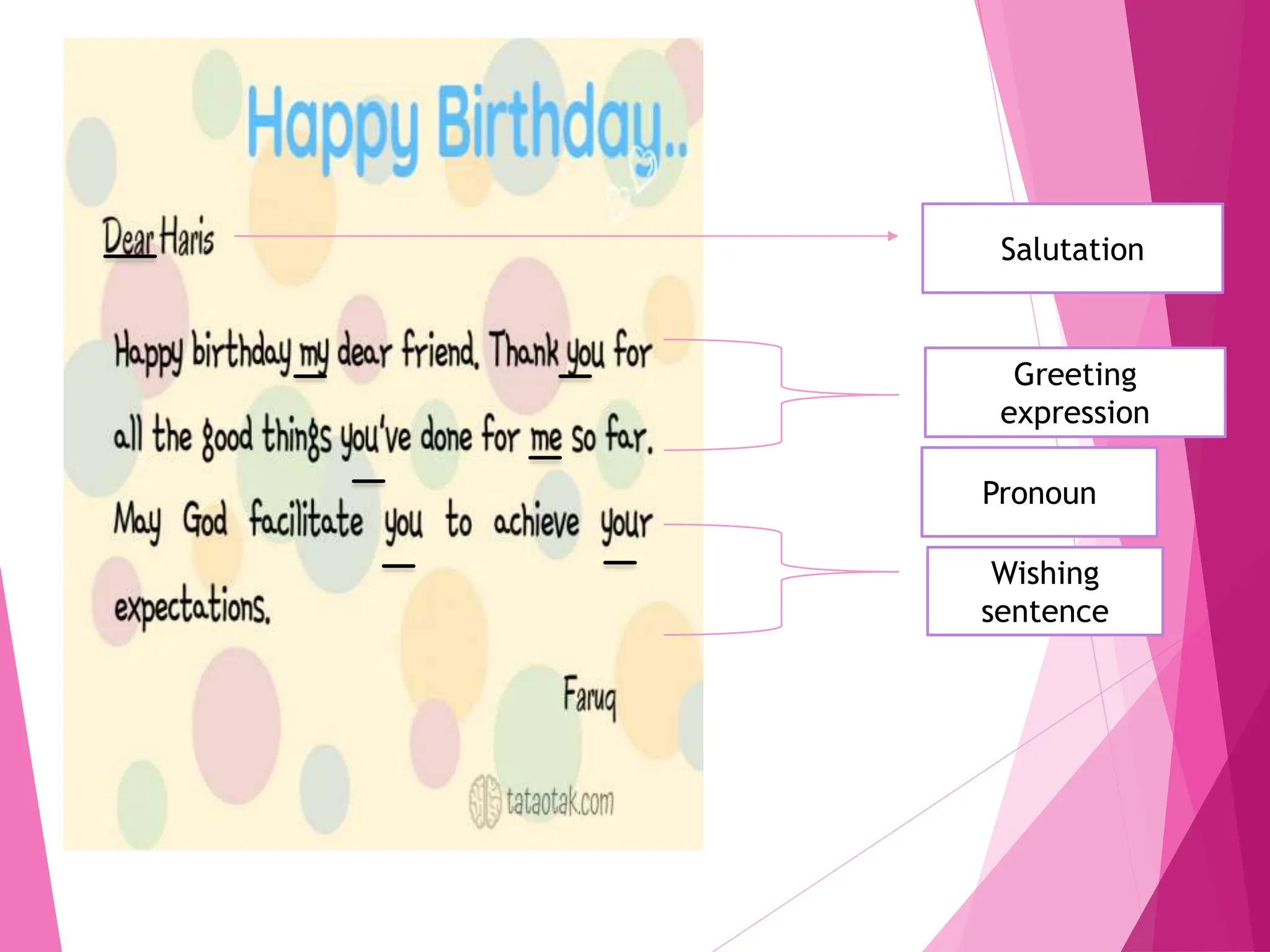 AN EXAMPLE OF GREETING CARD PRESENTATION.pptx